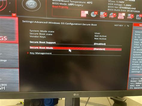 help with bios r msi gaming