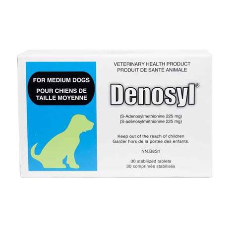 Erin Ridge Veterinary Centre Denosyl Tablets For Medium Dogs 225mg 30s