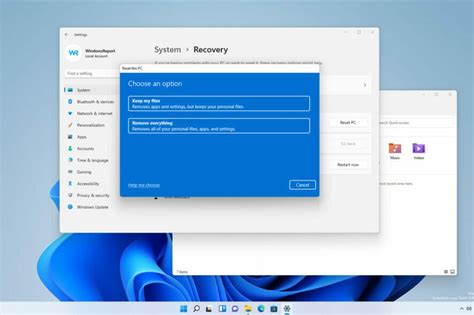 Windows 11 Reset PC Not Working How To Force It