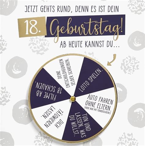 Bsb Lustige Geburtstagskarte 15 X 15 Cm Karte Zum 18 Geburtstag