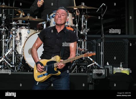 London UK 6th July 2023 Bruce Springsteen Photographed Performing