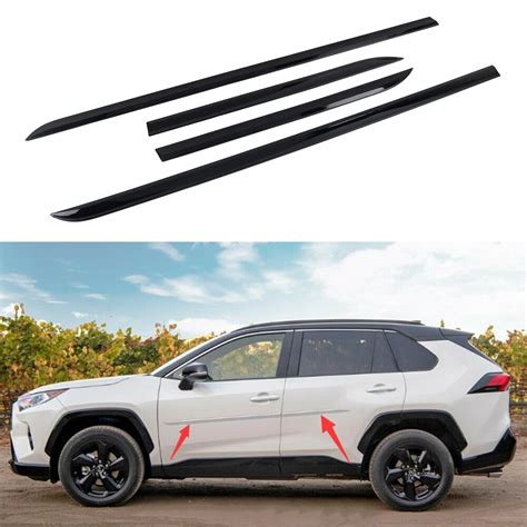 Cth For Toyota Rav4 2019 2024 Side Door Molding Stripe Trim
