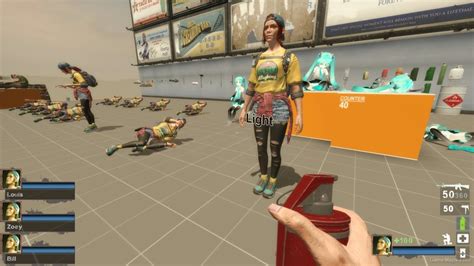 Only Holly B4b Zoey Request Mod For Left 4 Dead 2