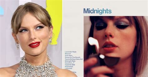 Taylor Swift ‘mind Blown As Midnights Breaks Spotify Record Metro News
