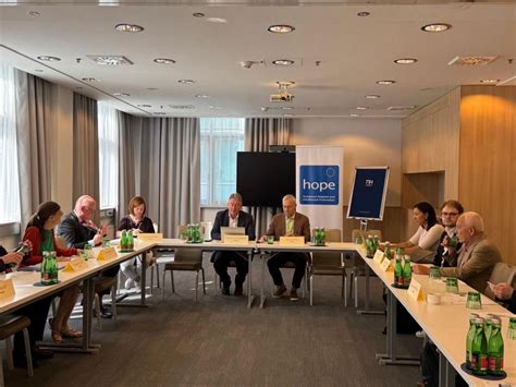 Hope President Eamonn Fitzgerald Opens The 40th Board Of Governors Taking Place In Vienna Today