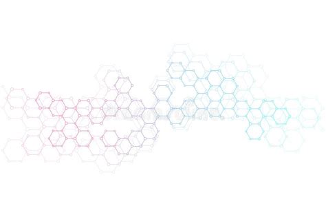 Abstract Hexagonal Background Science And Technology Concept