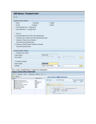 Query Transport Problems DOCX