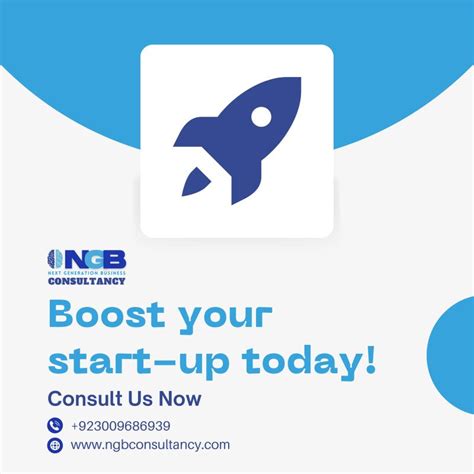 Boost Your Startup With Ngb Consulting Ngb Consultancy Posted On The