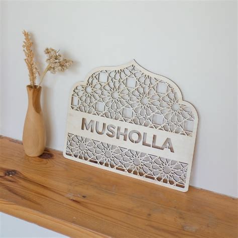 Jual Signage Mushola Ala Morocco Sign Mushola Bertema Moroccan