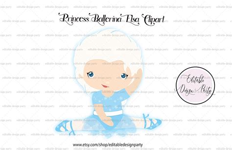 Instant Download Princess Clipart Elsa Elsa Png Princess Vector