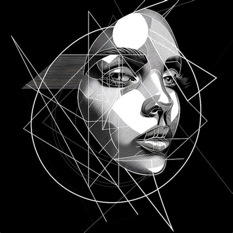 Premium Vector Vector Design Using Sacred Geometry To Create A Womans