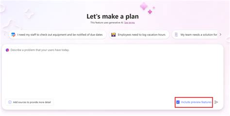 使用计划设计器与 Copilot 一起创建基于 Ai 的业务解决方案 Power Apps Microsoft Learn