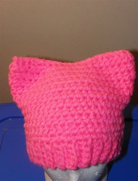 Pink Pussyhat Adult Cat Hat Cat Cosplay Hat Kitty Cat Hat Etsy Canada
