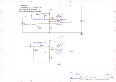 555 Timer Frequency Divider Oshwlab