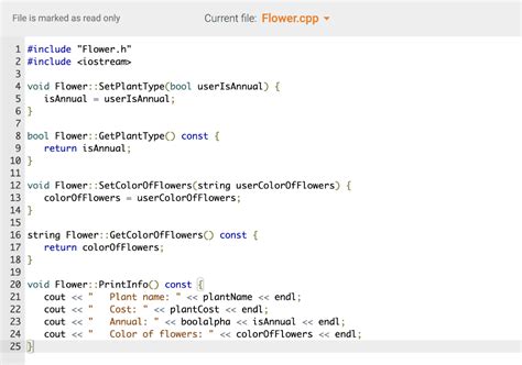 solved plant information vector given a base plant class