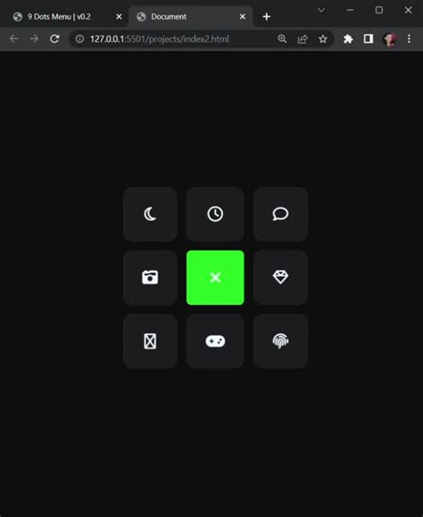 Anup Pal On Linkedin I Created A 9 Dot Navigation Menu Using Html And