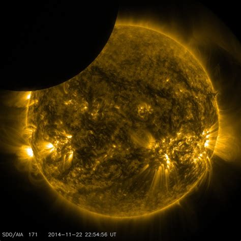 On Nov From To Pm Est The Moon Partially Obscured The View Of The Sun