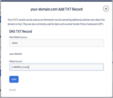 How To Setup A Dmarc Record