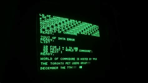 Commodore Basic For Next Loop World Of Commodore 2019 Dave Bradley Episode 515 Youtube