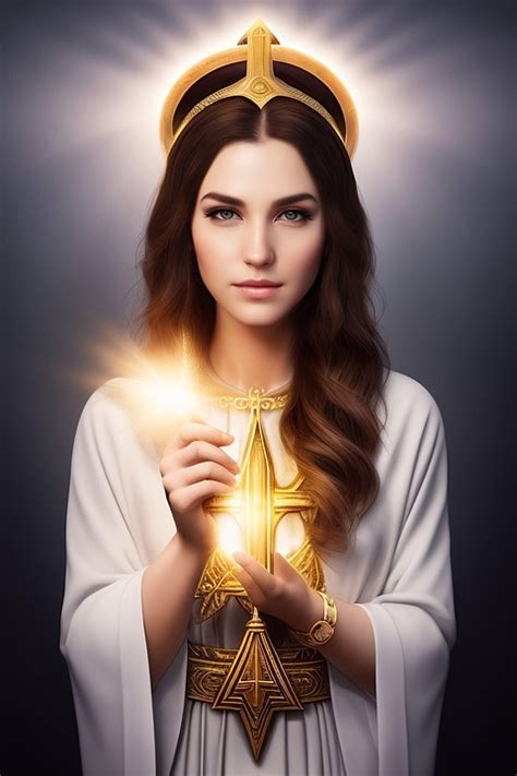 Download Priestess Headscarf Goddess Royalty Free Stock Illustration