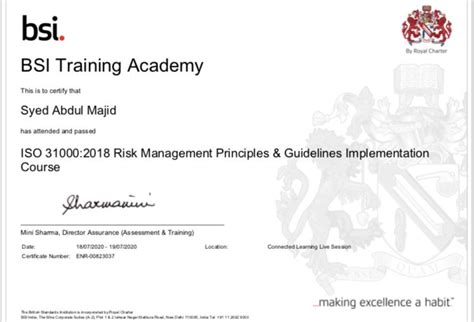 Syed Abdul Majid Asq Cmqoecssybcssgbcssbb Irca La On Linkedin