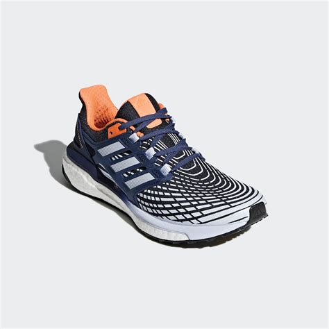Adidas Womens Energy Boost Running Shoes Blueorange
