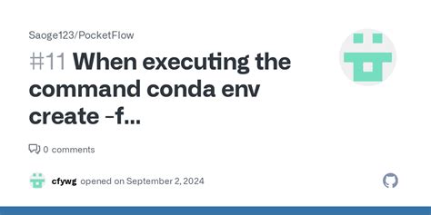 When Executing The Command Conda Env Create F Environmentyml An