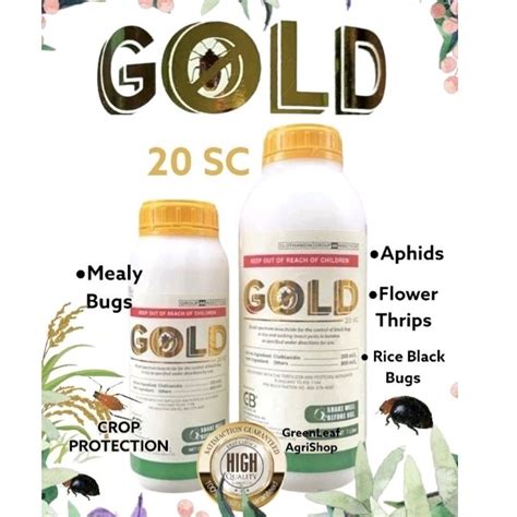 Gold 20 Sc Chothianidin Super Effective Systemic Insecticide Mango