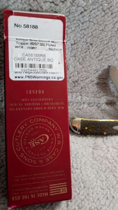 Case Xx Mini Trapper Magician Rattlesnakebarbwire Sfo