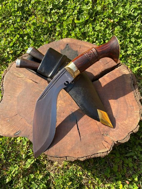 Cuchillo Kukri O Khukuri Fabricado A Mano Acero 5160 Knife Chile