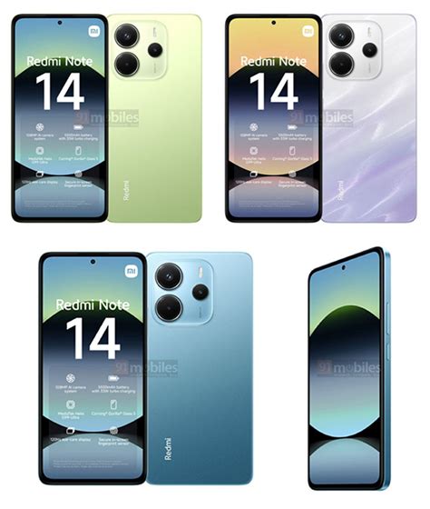 Redmi Note 14 Series หลดภาพเรนเดอรและสเปกหลก คาดเปดตว Global เรวๆ น Thaimobilecenter com