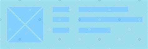 Rectangle With Picture And Text Illustration In PNG SVG