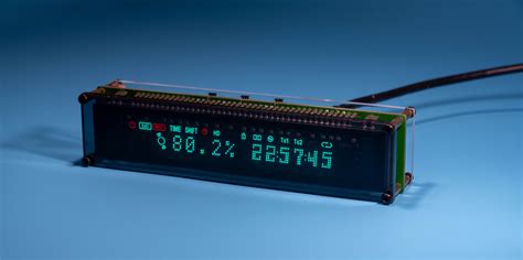 Retro Desktop Vfd Clock Platform For Creating And Sharing Projects