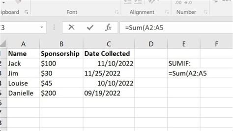 How To Use SUMIF In Excel PC Guide