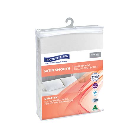 Protect A Bed® Satin Smooth Waterproof Pillow Protector Axiacare