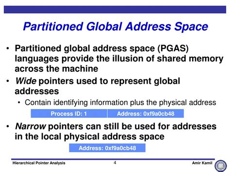 ppt hierarchical pointer analysis for distributed programs powerpoint