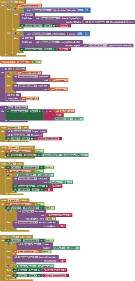 Bluetooth Code Not Working Mit App Inventor Help Mit App Inventor Community