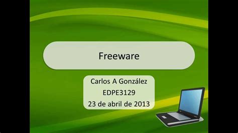 ¿qué Es El Freeware