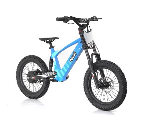 Electric Balance Bike Revvi 18″ 500w 36v 5ah Blue Riders And Rollers