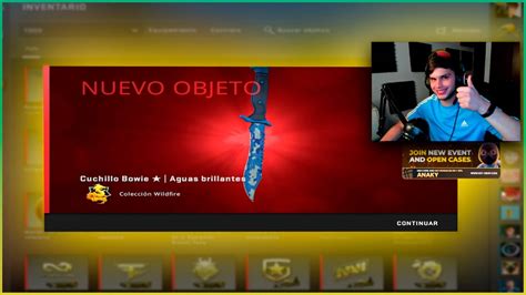 NUEVO CUCHILLO PARA EL INVENTARIO CODIGO ANAKY En Key Drop YouTube