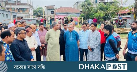 ঘূর্ণিঝড়ে ক্ষতিগ্রস্ত এলাকায় আওয়ামী লীগের প্রতিনিধি দল