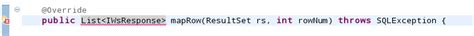 Java Where Is The Error In This Rowmapper Stack Overflow