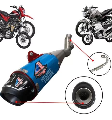 Escapamento Esportivo Completo Escolha Sua Moto Powercore 4