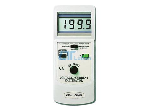Current Calibrator Lutron Cc 421 Lutron Instruments