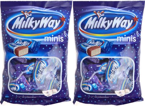 Конфеты шоколадные Milky Way Minis суфле в молочном шоколаде, комплект ...