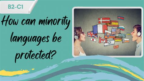 Minority Languages Lesson Plan • The English Flows