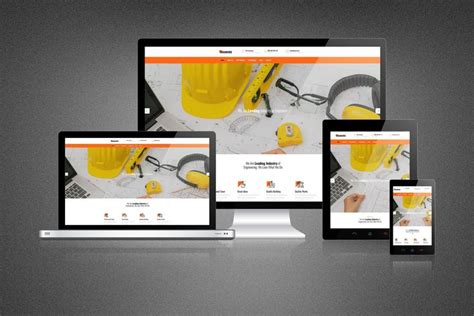 Modern Responsive Website Mockup