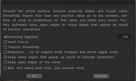 Commands For Sculpt Room DCoat Documentation