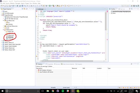setting up local instance of tomcat jsp