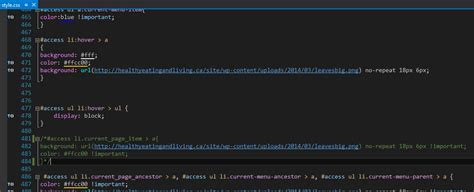 Html CSS To Change Background Color Of Sub Menu Only Stack Overflow